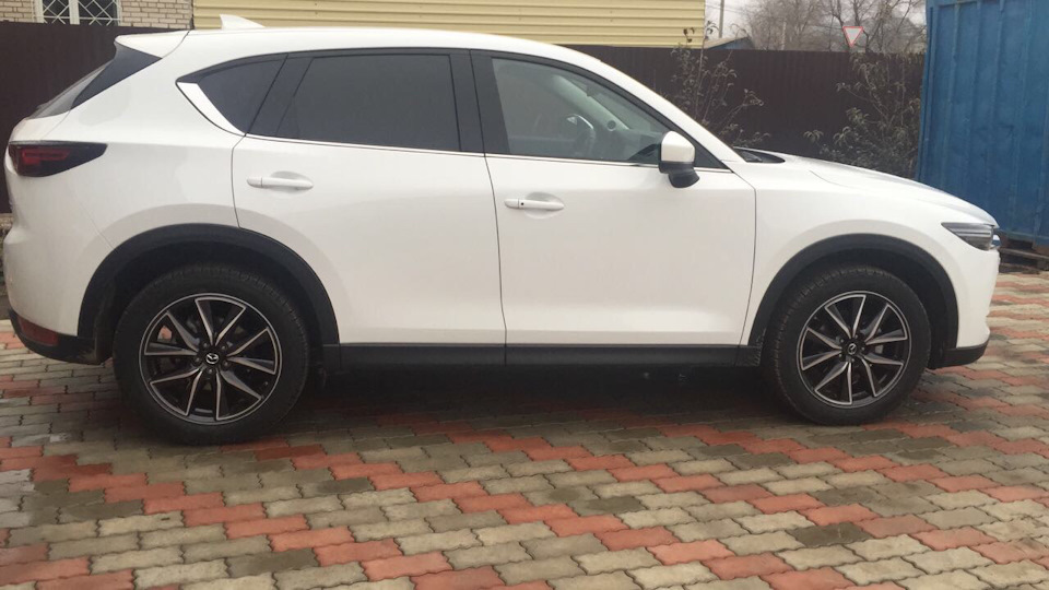 Заводские R-19 и переобувка . — Mazda CX-5 (2G), 2,5 л, 2017 года | колёсные диски | DRIVE2