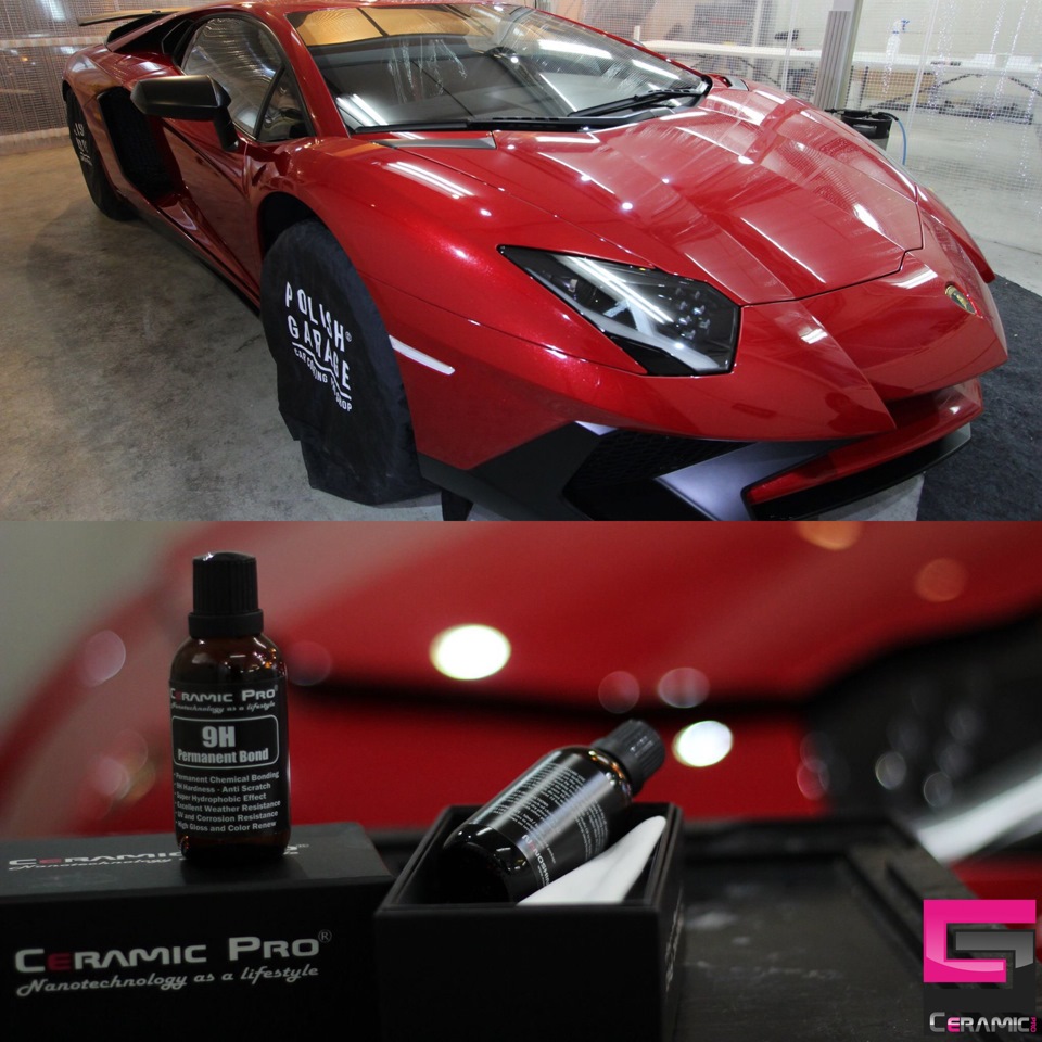 Яркий Lamborghini Aventador SV — CeramicPro на DRIVE2