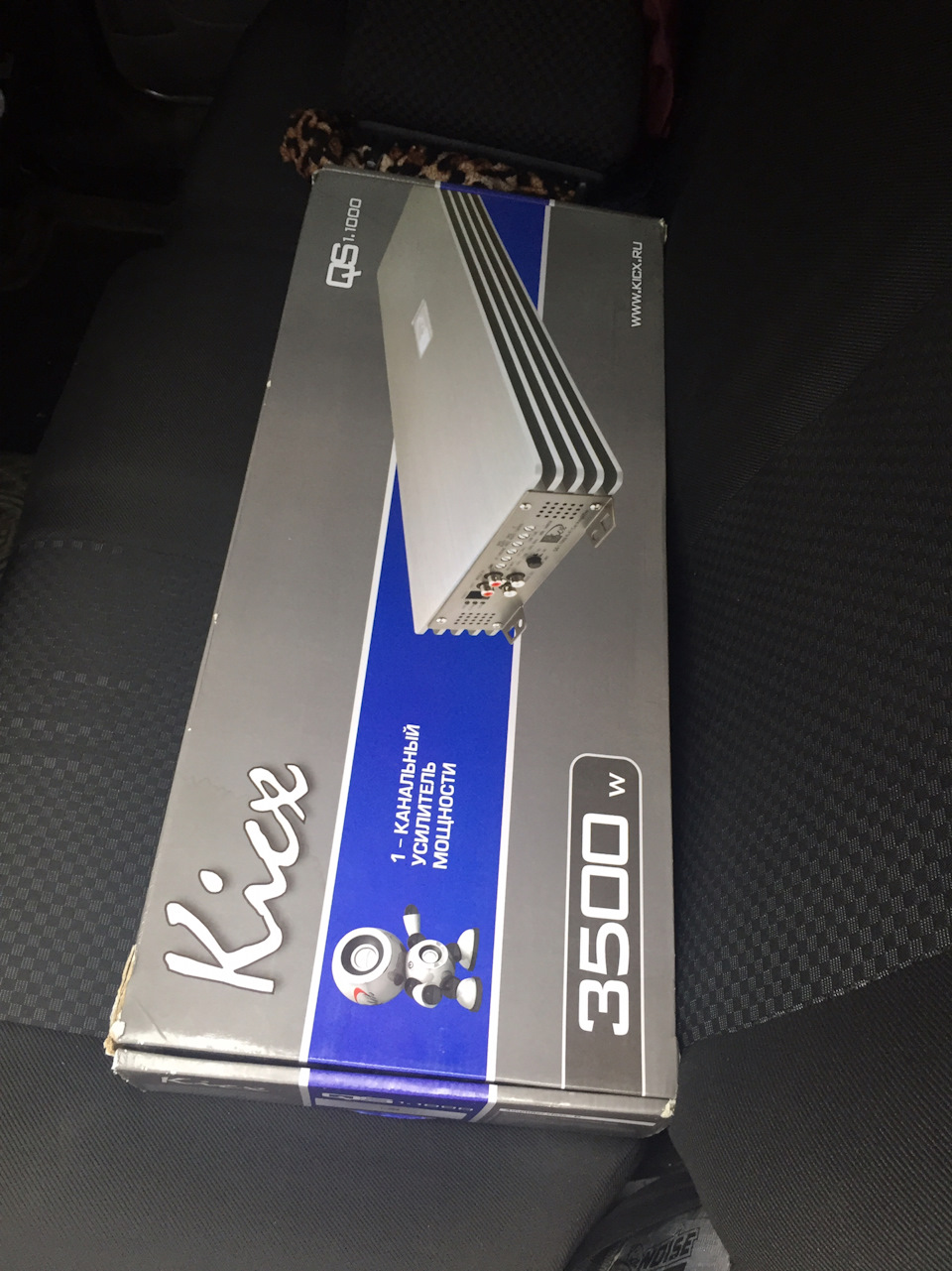 #45 Kicx 1.1000 — Lada Приора хэтчбек, 1,6 л, 2011 года | автозвук | DRIVE2