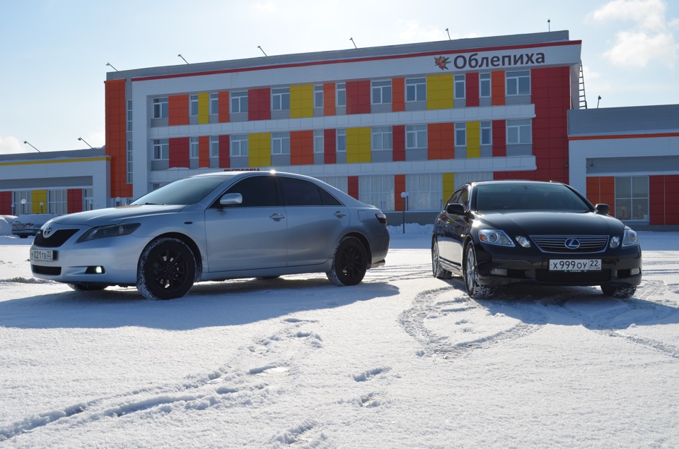 Зимний фотосет с GS — Toyota Camry (XV40), 2,4 л, 2006 года ...