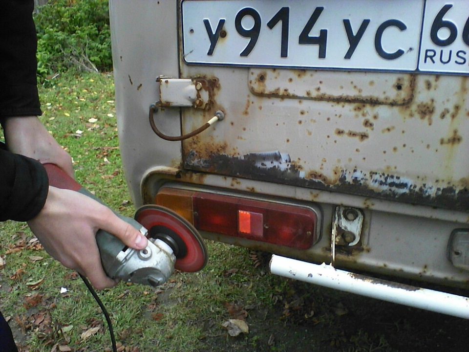 Начинаем подготовку к окраске — ИЖ 2715, 1,5 л, 1996 года | своими ...