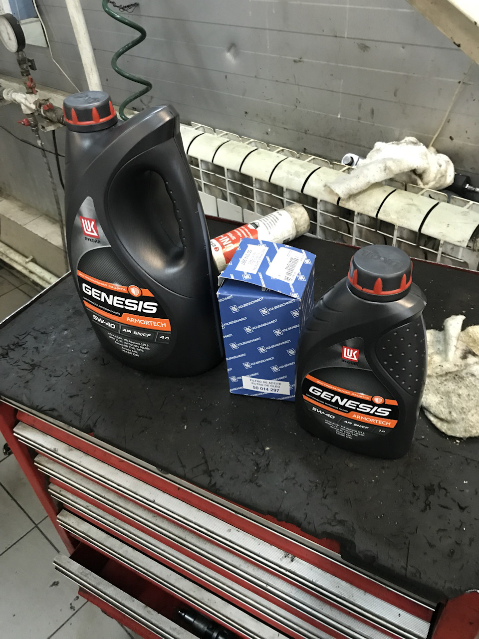 Замена масла. LUKOIL GENESIS 5w40 — DRIVE2