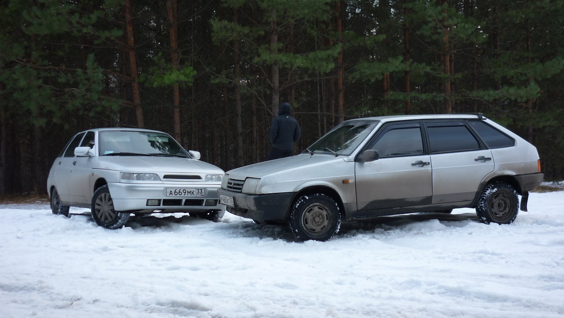 Покатались в лесу — Lada 21124, 1,6 л, 2007 года | покатушки | DRIVE2