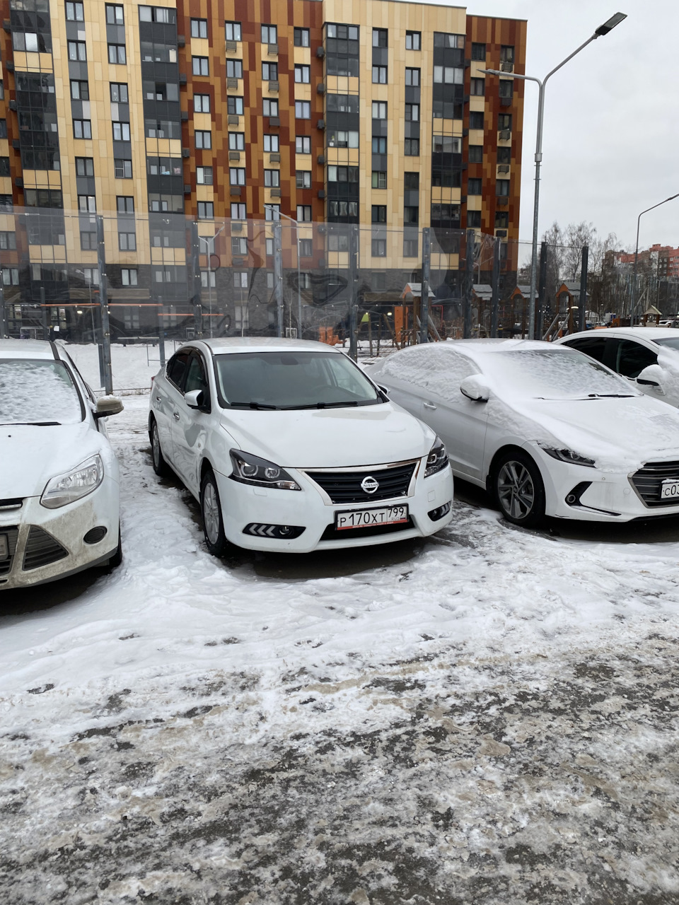 Решетка — Nissan Sentra (B17), 1,6 л, 2014 года | тюнинг | DRIVE2