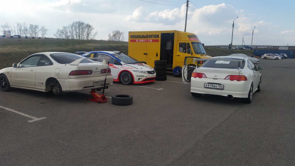 В преддверии 1 этапа Time Attack — Honda Integra Type R (DC2), 1,8 л ...
