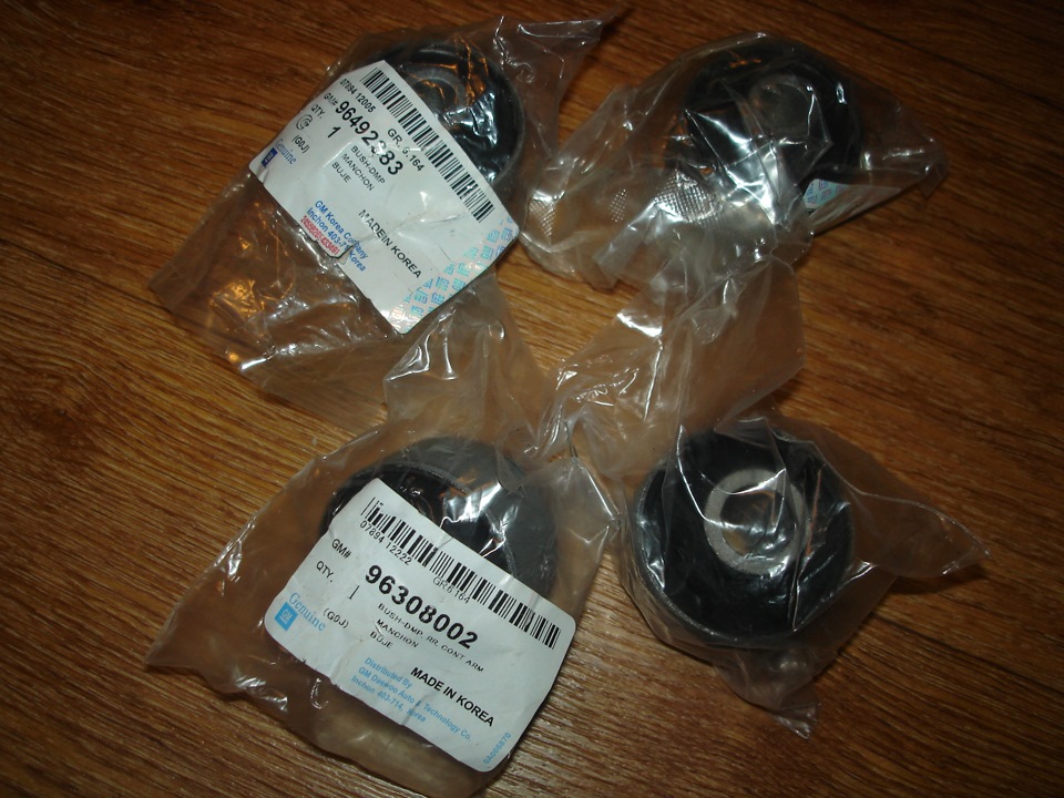 Замена шаровых и сайлентблоков — Daewoo Nubira II, 2 л, 2001 года ...