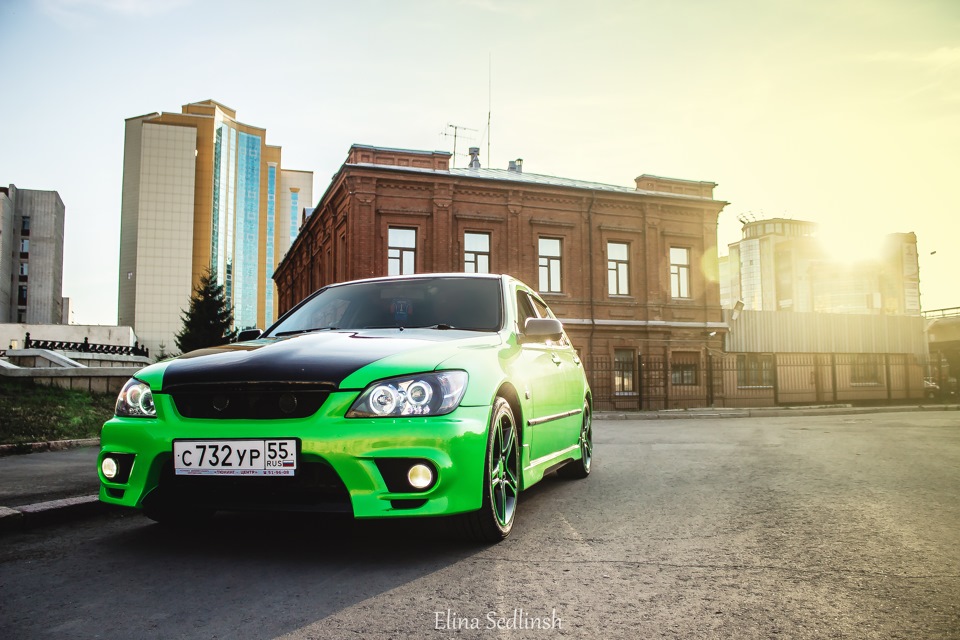 Toyota Altezza Green — DRIVE2