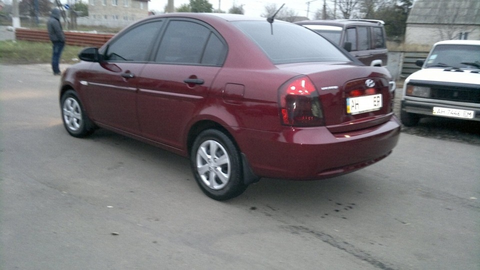 Hyundai Verna 1.4 бензиновый 2009 | на DRIVE2