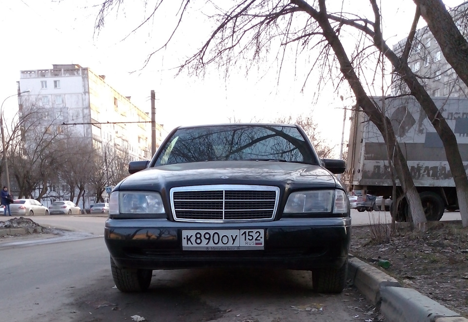 Фары и поворотники — Mercedes-Benz C-Class (W202), 1,8 л, 1998 года ...