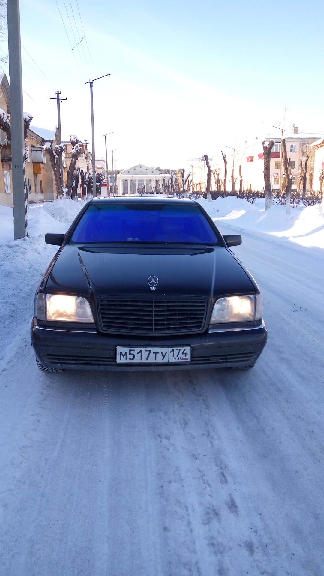 Тонировка по ГОСТУ…почти — Mercedes-Benz S-class (W140), 3,2 л., 1997 ...