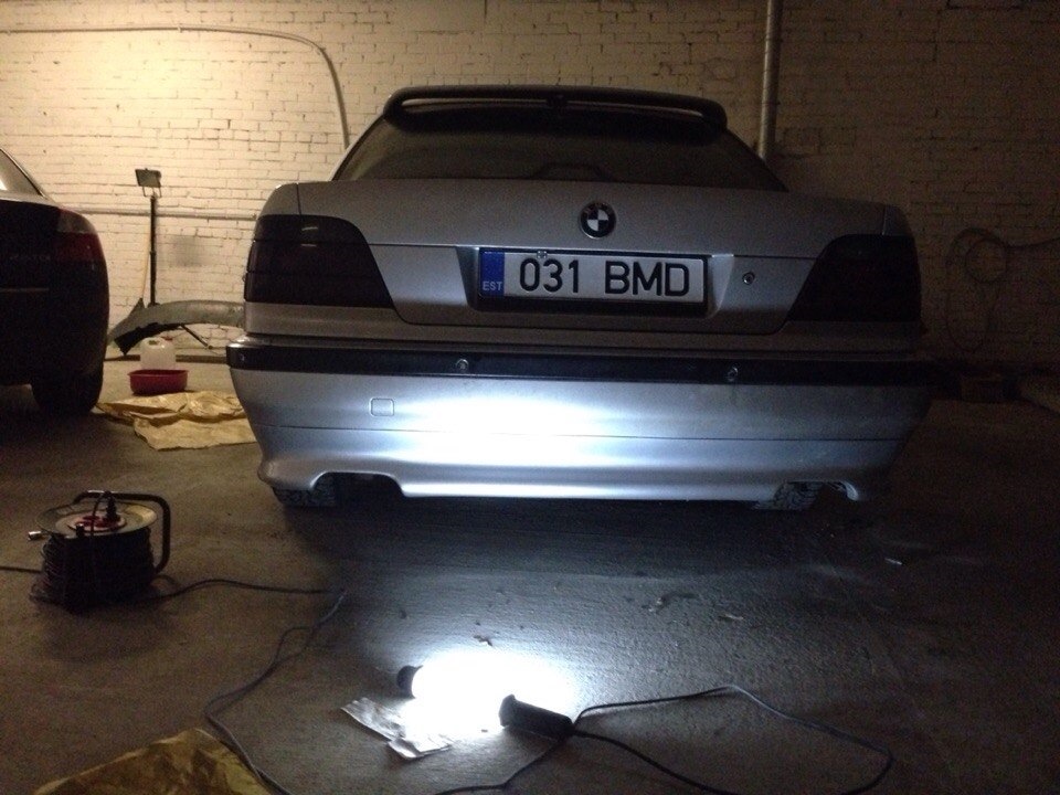 Задний бампер Hamann — BMW 7 series (E38), 3 л, 2000 года | аксессуары | DRIVE2