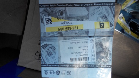 5G0698221 Ремкомплект VAG | Запчасти на DRIVE2