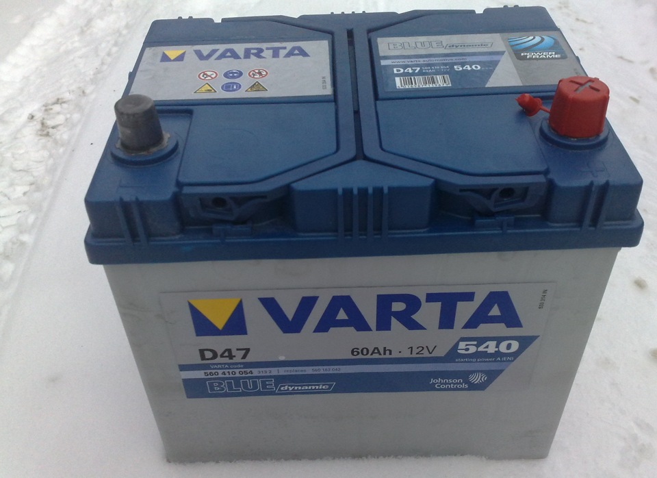 Новый АКБ — Mitsubishi Lancer IX, 1,6 л, 2006 года | запчасти | DRIVE2