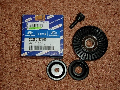 2528637100 Шкив коленвала KIA HYUNDAI | Запчасти на DRIVE2