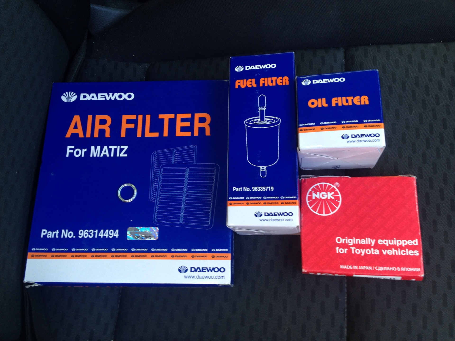 Большое плановое ТО (ТО5) — Daewoo Matiz (M100/M150), 0,8 л, 2011 года ...