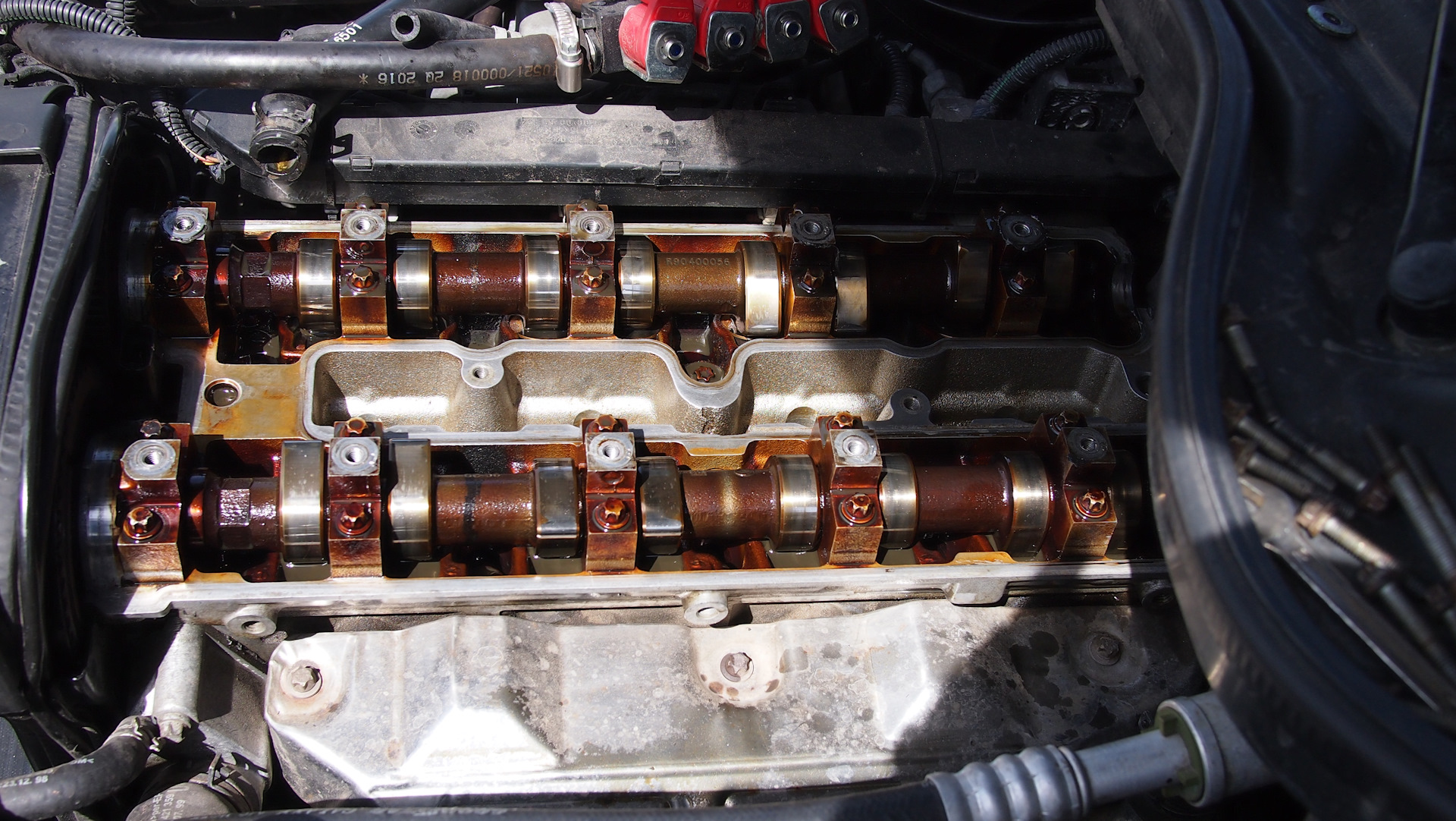 Заміна прокладки клапанної кришки — Opel Omega B, 2,2 л, 2001 года ...