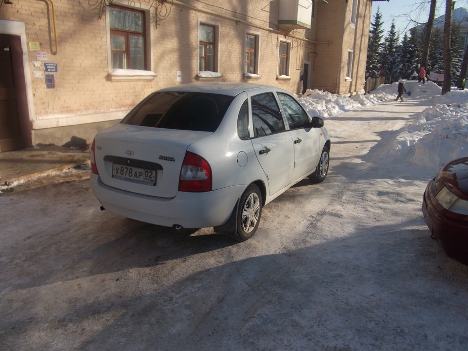 Молдинги Калина Спорт — Lada Калина седан, 1,6 л, 2009 года | стайлинг ...