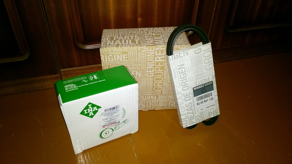 Замена ремня ГРМ — Renault Sandero 1G, 1,6 л, 2011 года | плановое ТО ...