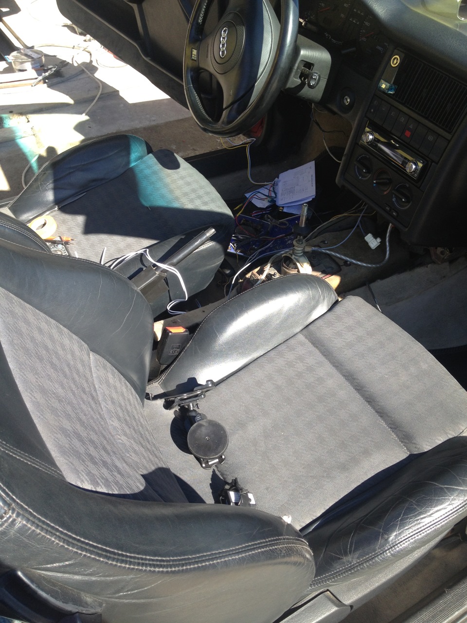 START/STOP ENGINE — Audi Cabriolet (B4), 2,3 л, 1991 года | просто так ...