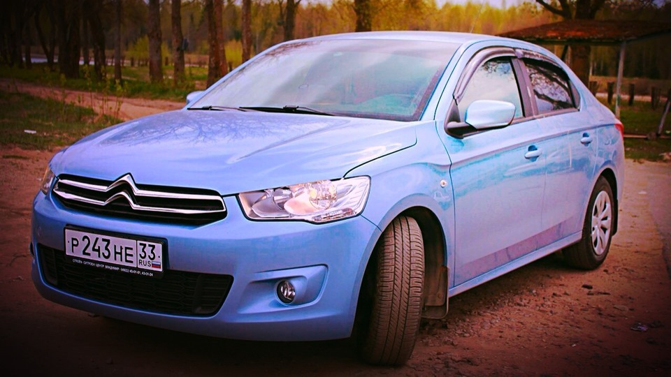 Для конкурса — Citroen C-Elysee, 1,6 л, 2013 года | другое | DRIVE2