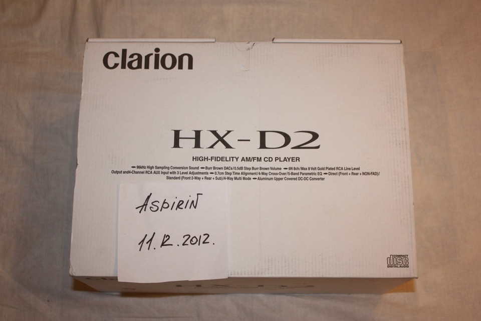 Clarion HX-D2…Новогодняя халява! — Сообщество «Автозвук» на DRIVE2