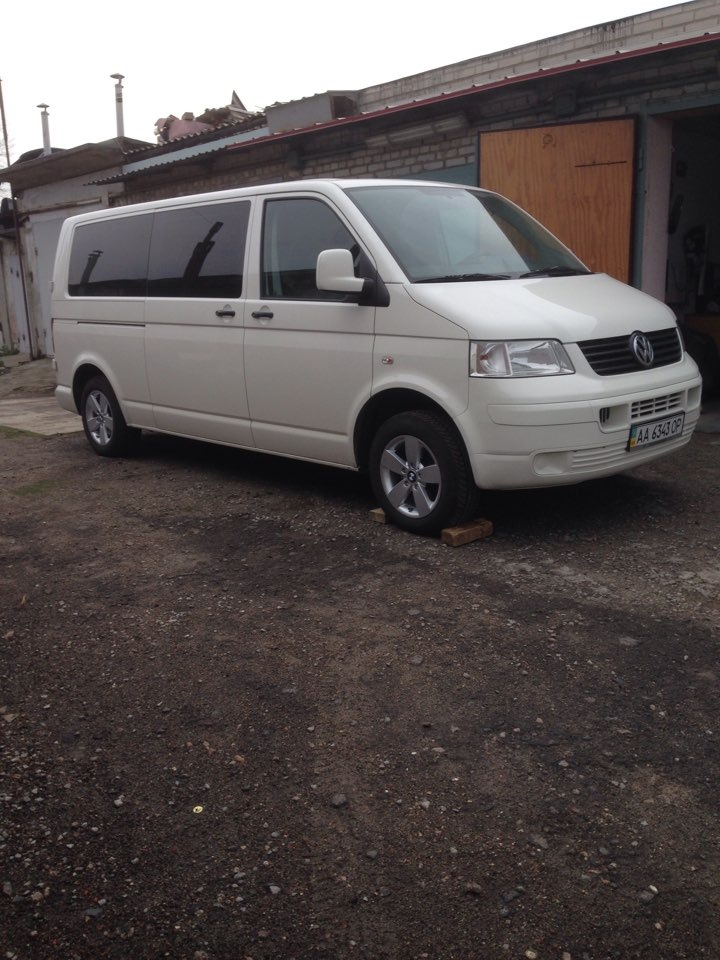 Диски на лето — Volkswagen Transporter T5, 1,9 л, 2009 года | колёсные ...