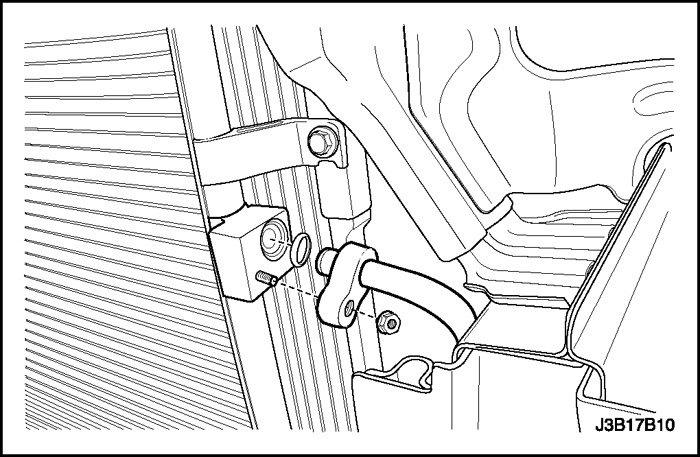 Перетерся шланг кондиционера — Chevrolet Lacetti 5D, 1,6 л, 2009 года ...