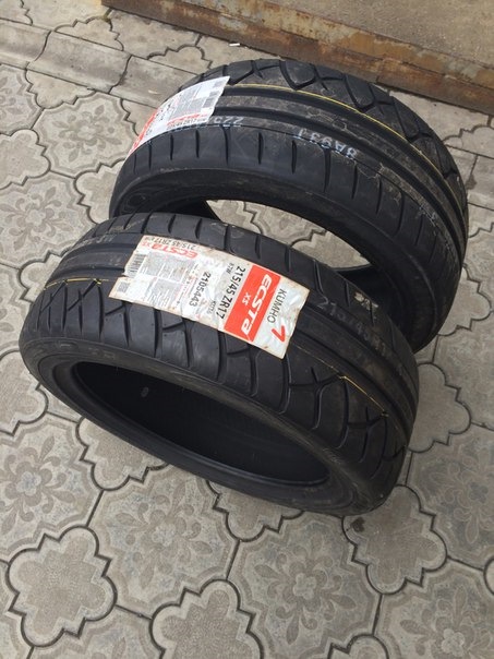 разноширы лето kumho ku36 — BMW 3 series Coupe (E36), 2,5 л, 1993 года ...