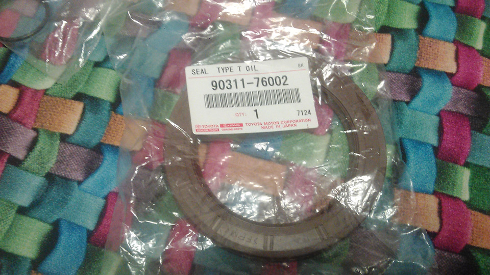 9031176002 Уплотняющее кольцо, коленчатый вал TOYOTA LEXUS | Запчасти ...