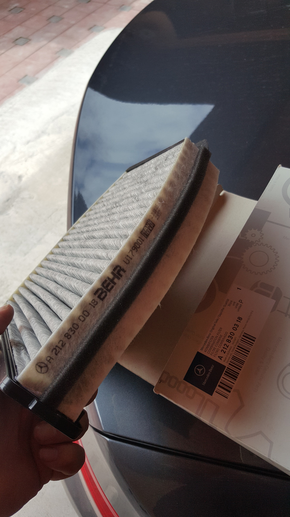 A2128300018 Фильтр салона Mercedes | Запчасти на DRIVE2