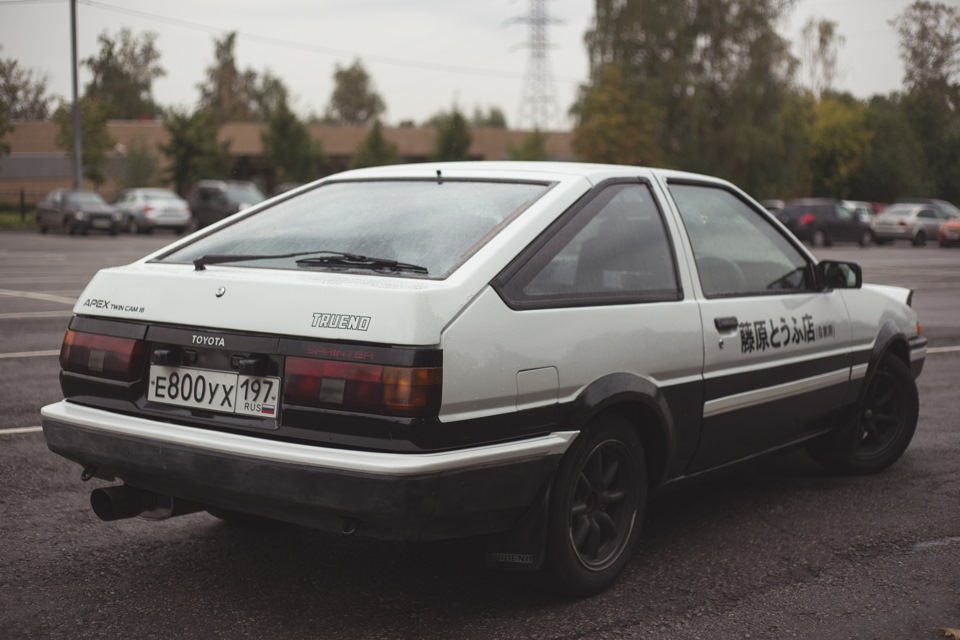Осенний пасмурный фото сет. (Часть 1) — Toyota Sprinter Trueno (85), 1 ...