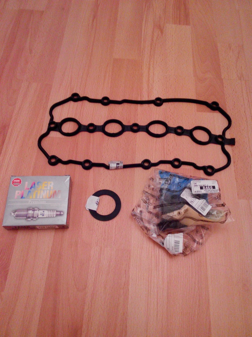 Прокладки и свечи — Skoda Octavia RS A5 Mk2, 2 л, 2007 года | просто ...