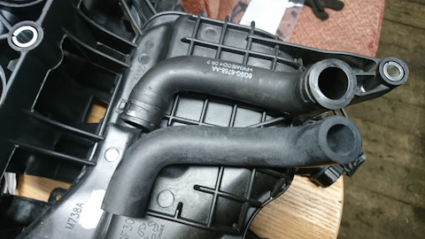 1430644 Патрубок вентиляции картера двигателя / Duratec HE 2.0 04~ Ford ...