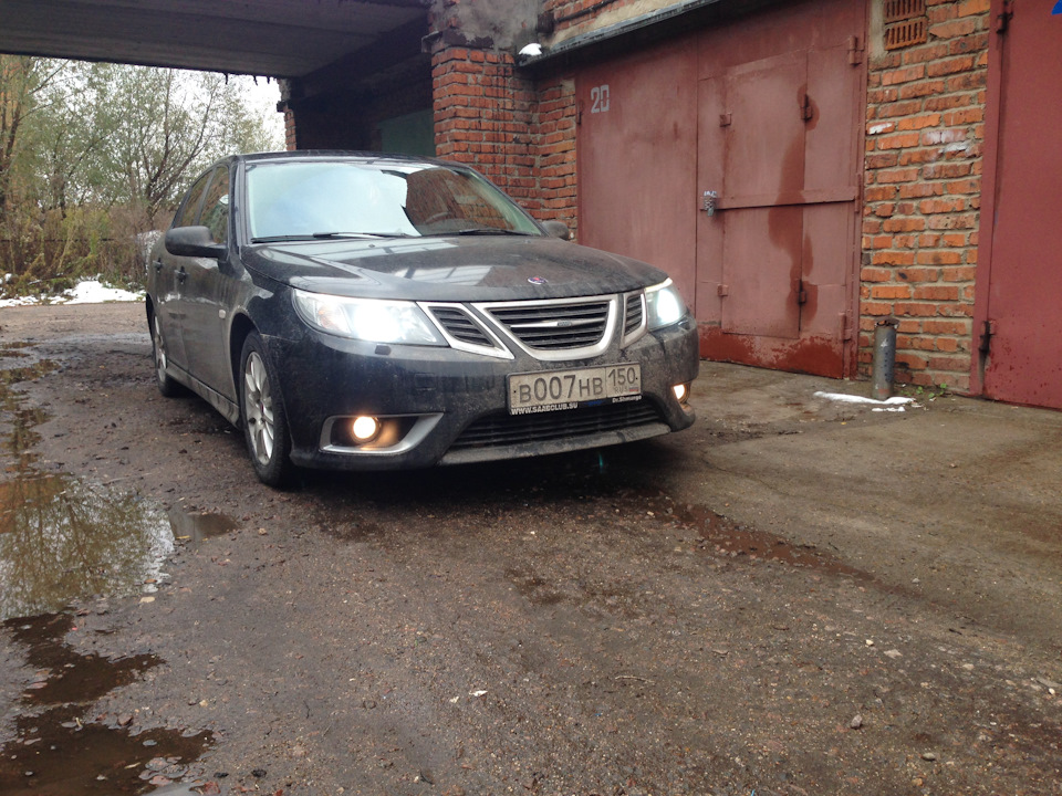 Ближний свет, замок зажигания и немного аксессуаров — Saab 9-3 (2G), 1 ...