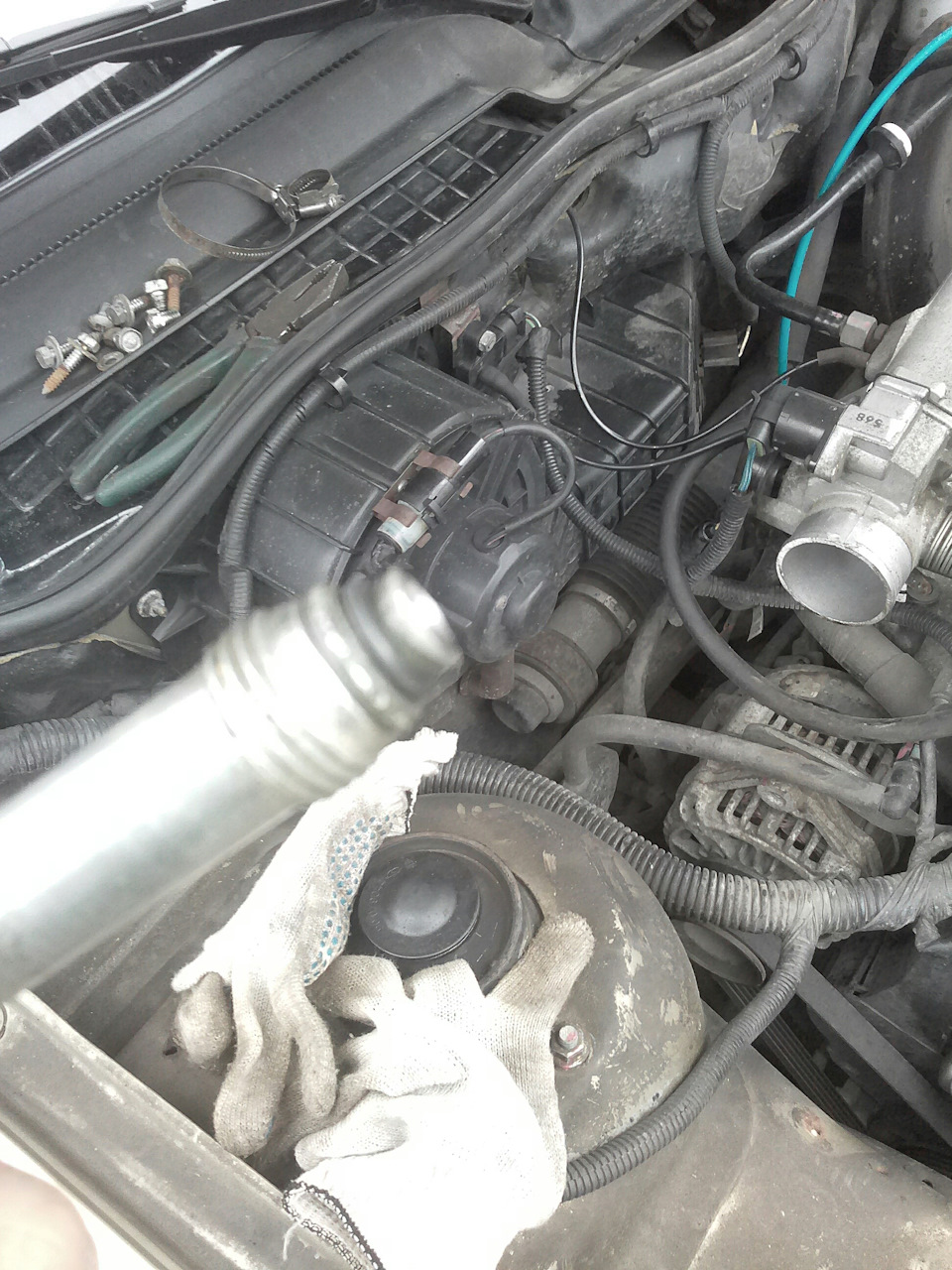 Просто ГУР — Daewoo Nexia (N150), 1,5 л, 2010 года | своими руками | DRIVE2