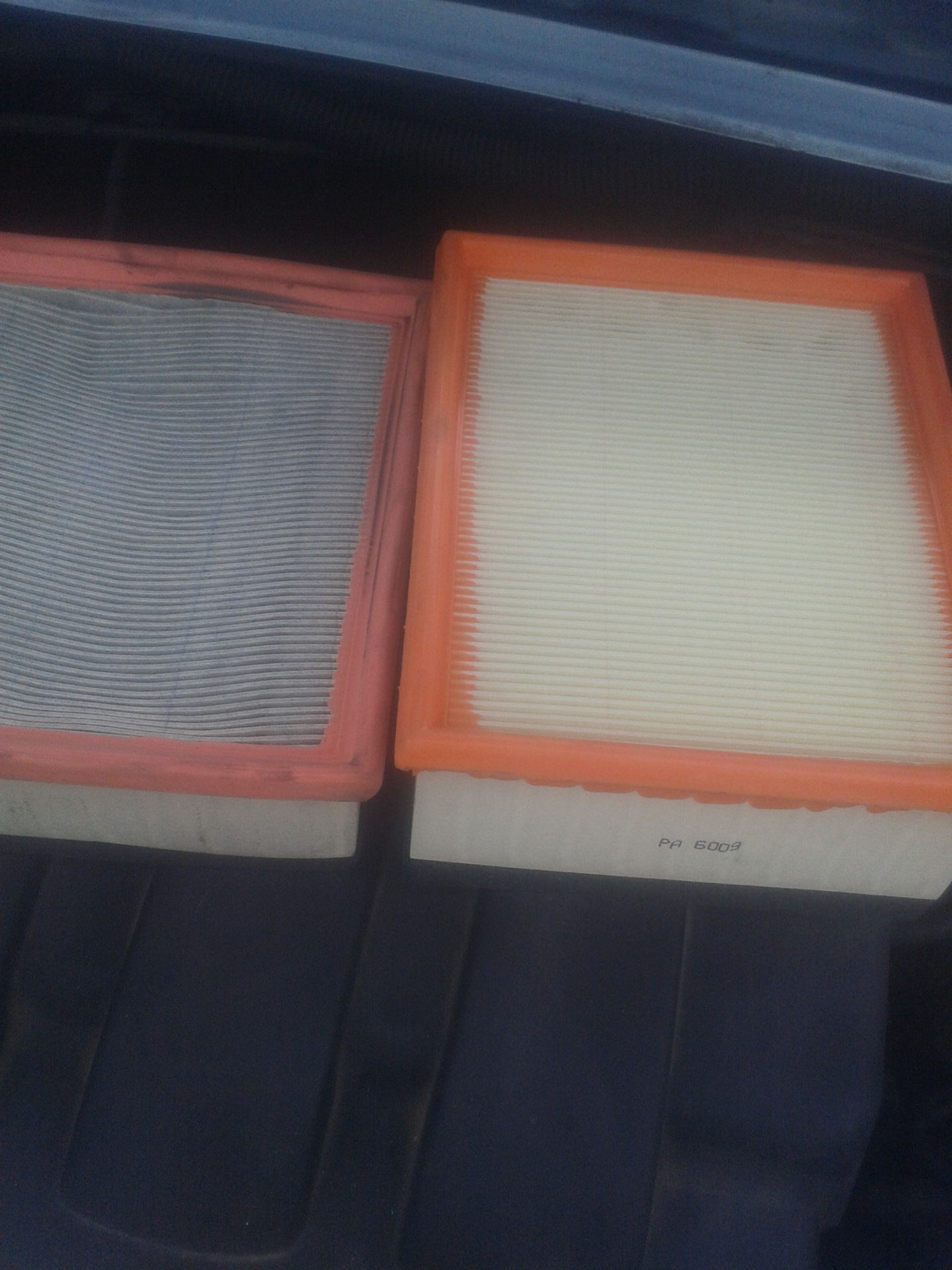 Фильтр воздуха. — Citroen Berlingo (1G), 2 л, 2004 года | расходники ...