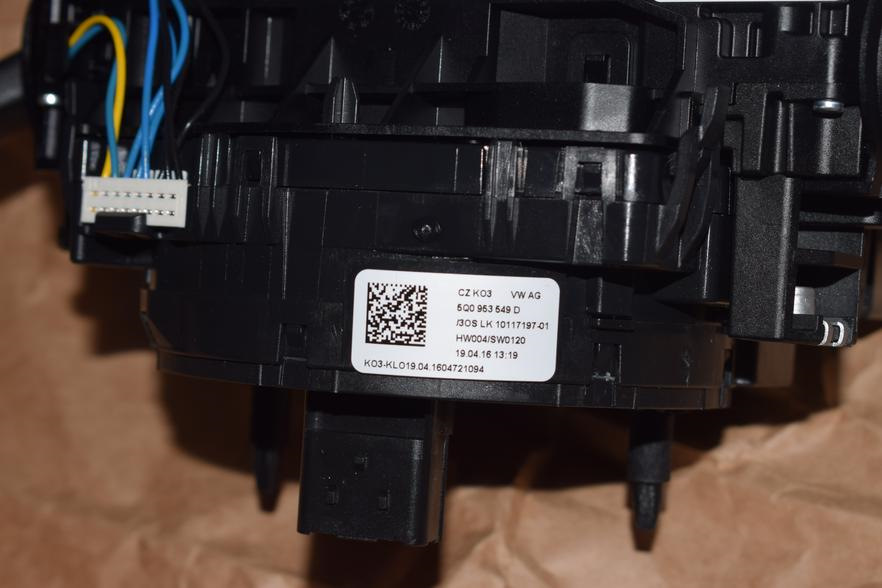 5Q0953549D Подрулевой блок VAG | Запчасти на DRIVE2