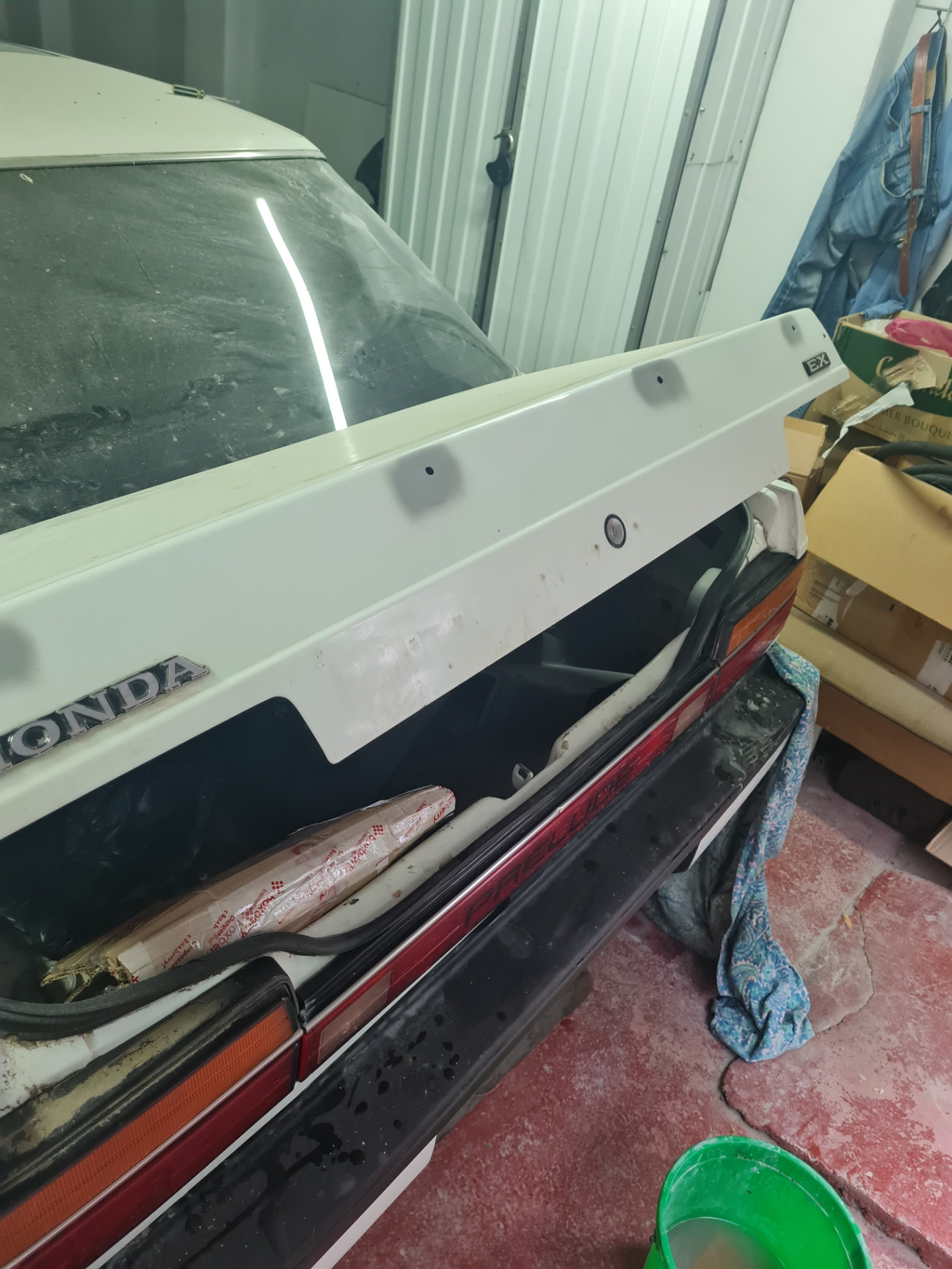 Спойлер — Honda Prelude (AB/BA1/BA2/BA3/BA6/BB), 1,8 л, 1985 года ...