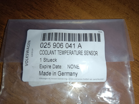 025906041A Датчик температуры охл. жидк. / AUDI, SEAT, VW 1.0-2.8 (2-x ...