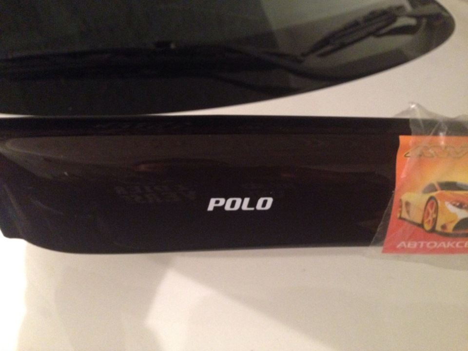 Ветровики. — Volkswagen Polo Sedan, 1,6 л, 2013 года | тюнинг | DRIVE2