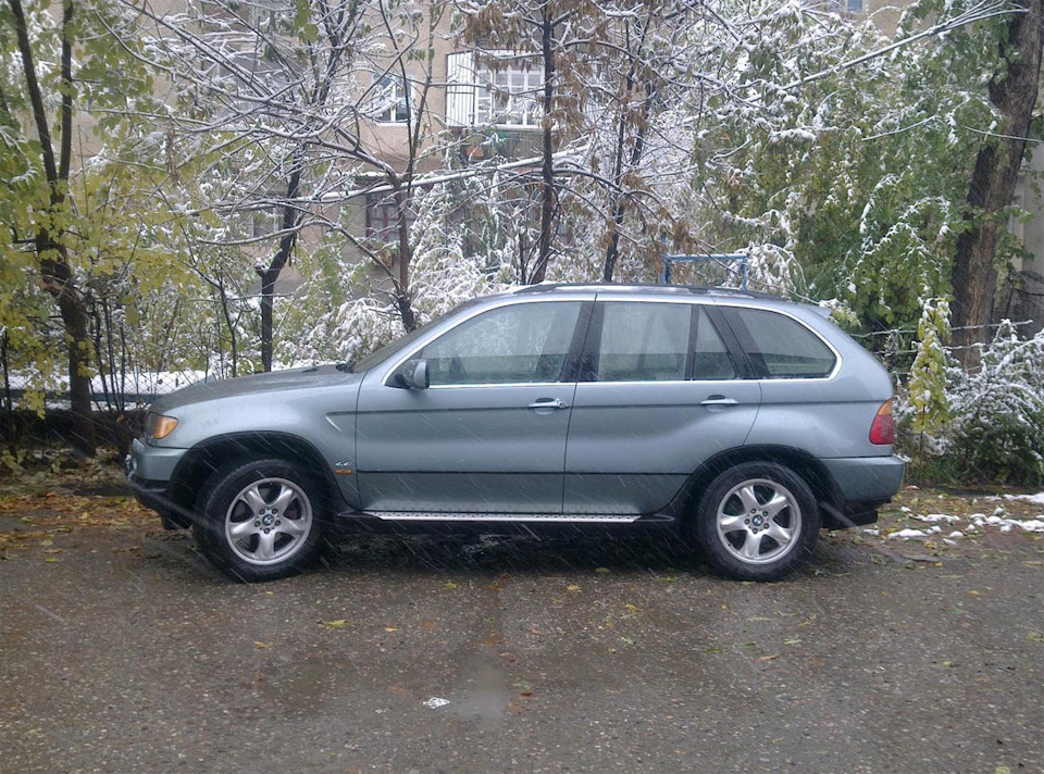 Пружины вместо задней пневмы — BMW X5 (E53), 4,4 л, 2001 года | визит ...