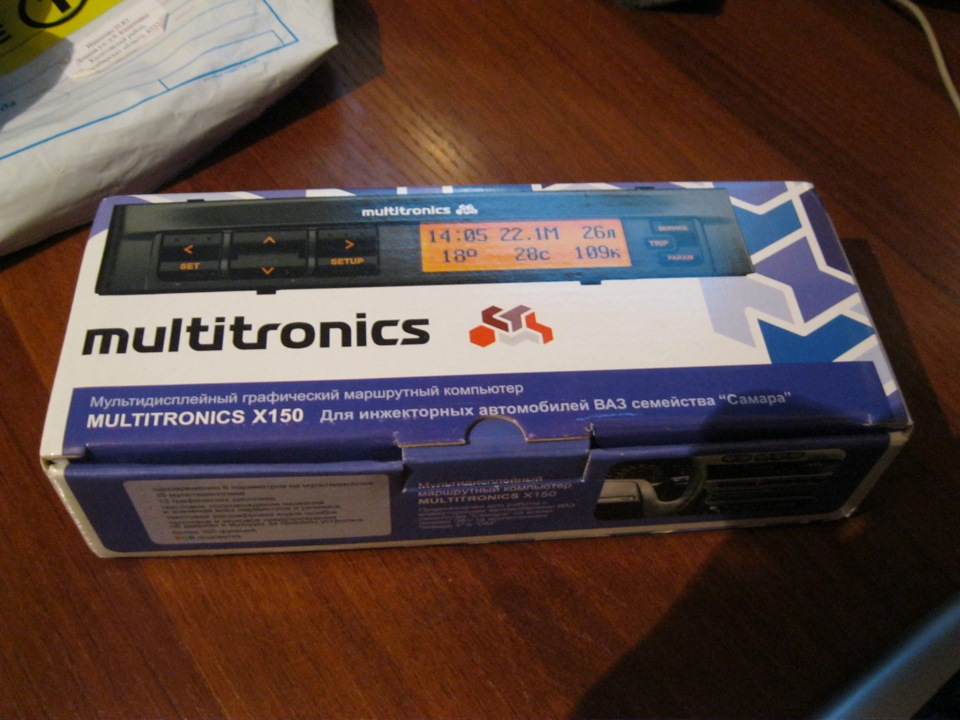Multitronics x 150 — Lada 2115, 1,6 л, 2010 года | аксессуары | DRIVE2