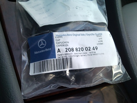 Обманули — продали поддельный китай))) — Mercedes-Benz CLK (W208), 3,2 ...