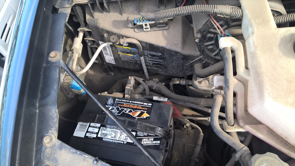 Замена Аккумулятора на GMC Savana 5,3 L — AKB77.ru на DRIVE2