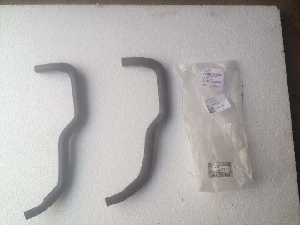 Замена водяного патрубка — Nissan Teana (J32), 3,5 л, 2008 года | визит ...