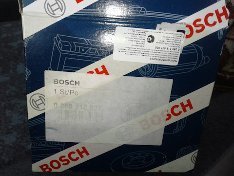 0280218037 ДАТЧИК МАССОВОГО РАСХОДА ВОЗДУХА BOSCH | Запчасти на DRIVE2