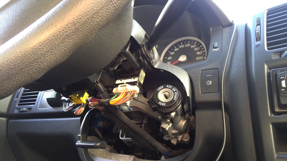 Замена переключателя дворников от комплектации GLS — Hyundai Getz, 1,4 ...