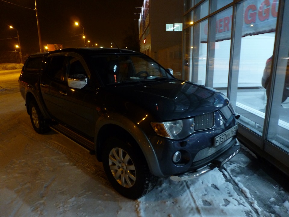 Маслоулловитель фото — Mitsubishi L200 (4G), 2,5 л, 2008 года ...