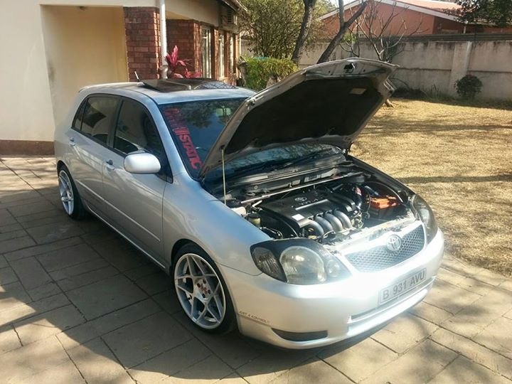 TRD CLUB BW — Toyota Corolla RunX, 1,5 л, 2001 года | встреча | DRIVE2