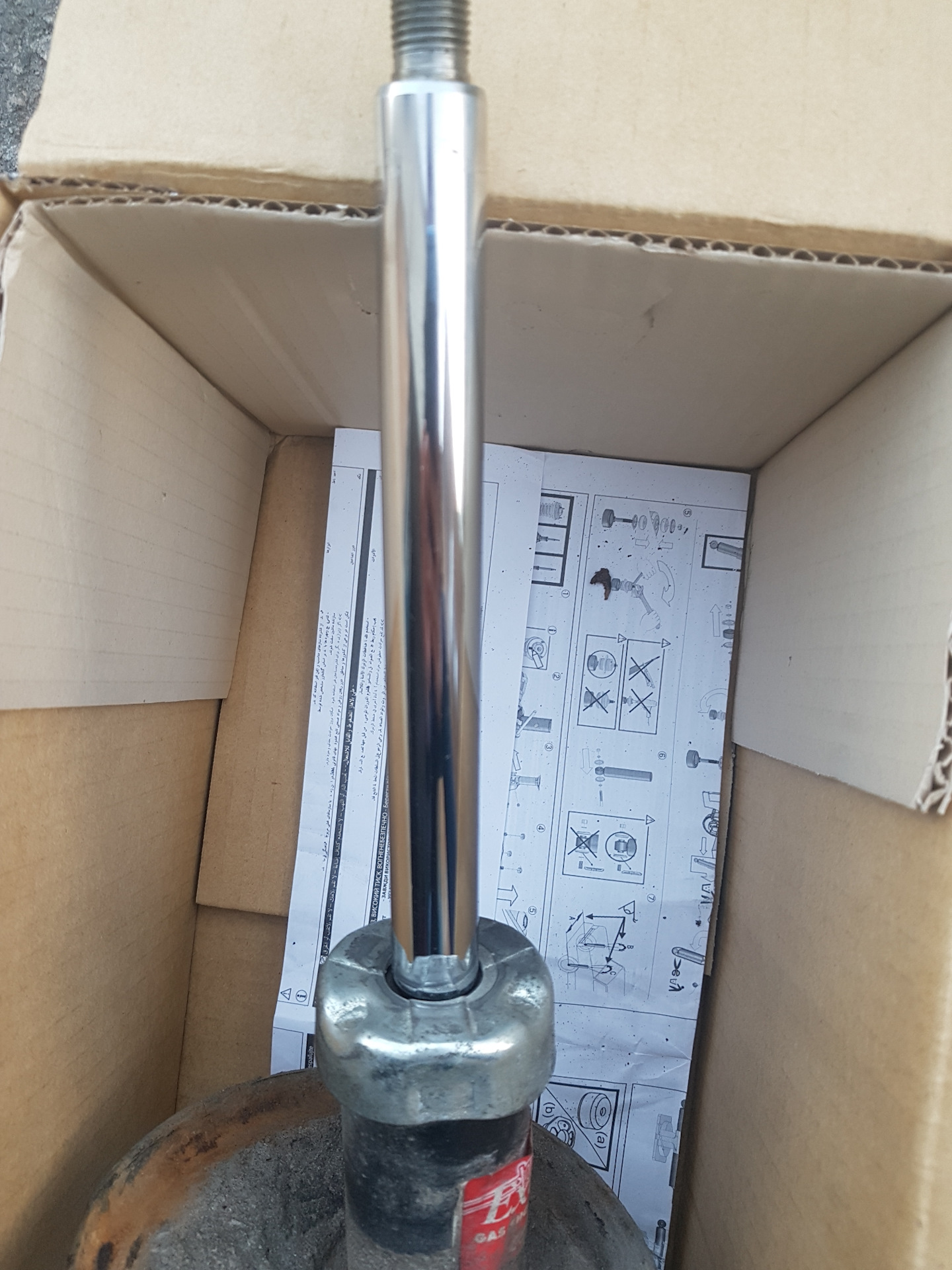 Замена передних амортизаторов — Chevrolet Aveo Sedan (1G), 1,5 л, 2007 ...